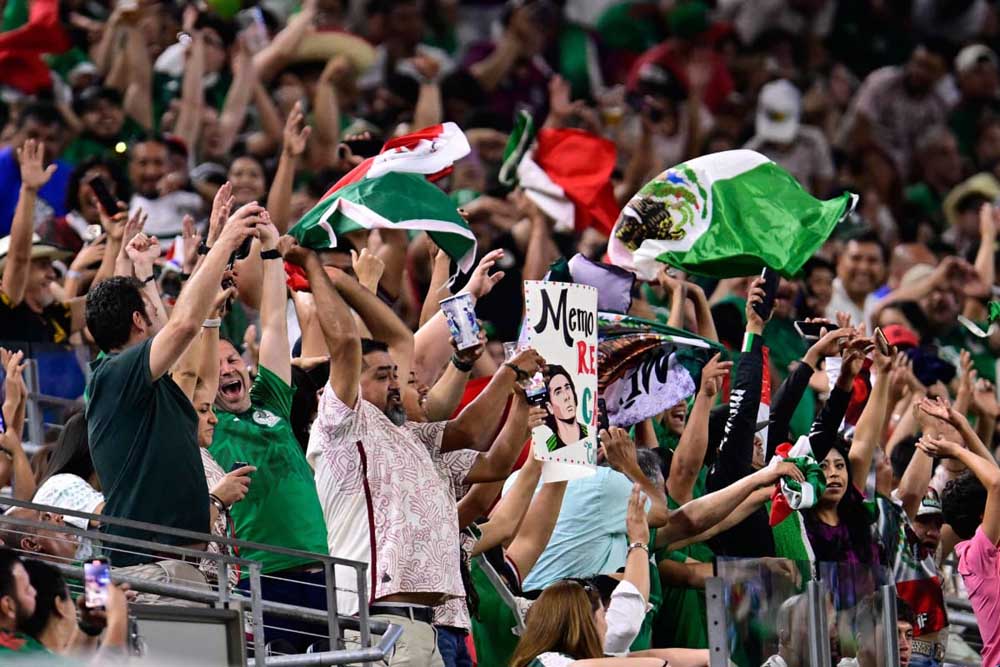 Afición mexicana prepara lleno en el SoFi Stadium para final de Copa ...