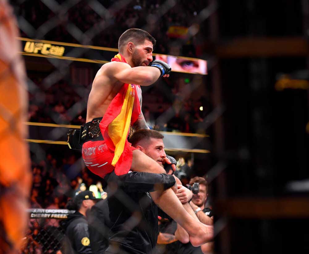 De villano a héroe de la UFC: Topuria, la historia de un cambio ...