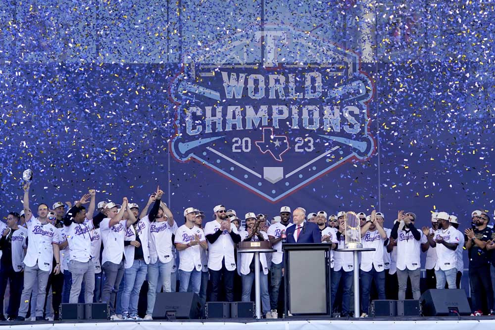 Parade honors World Champion Texas Rangers | Tyler Morning Telegraph