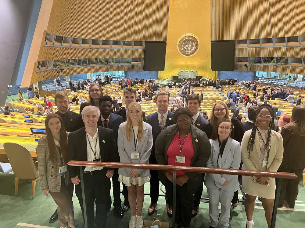 UT Tyler Model United Nations Program recognized at national conference ...
