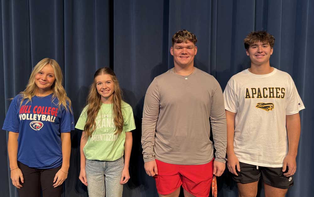 Lindale signs four to collegiate level | Tyler Morning Telegraph