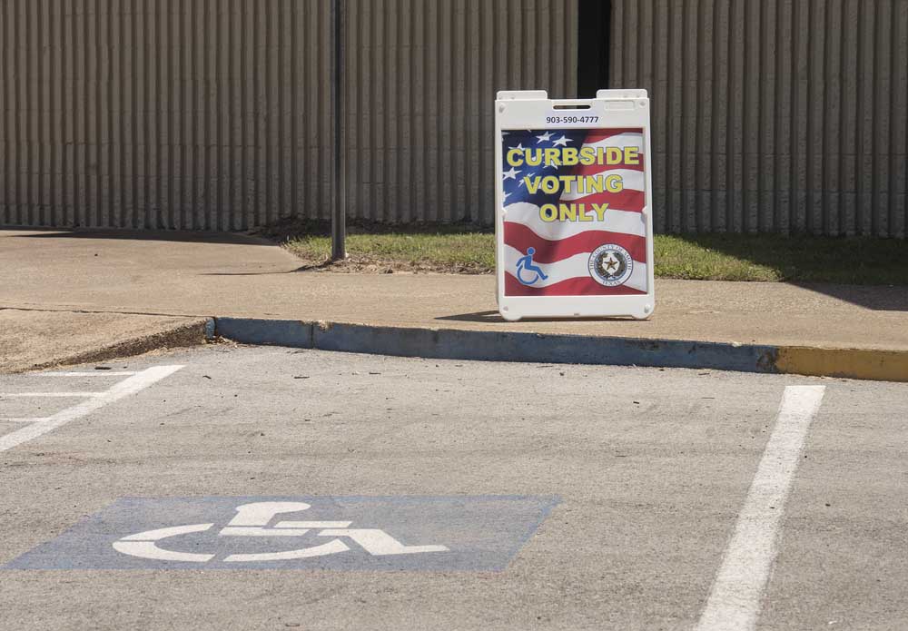 Curbside voting available for voters with disabilities | Tyler Morning ...