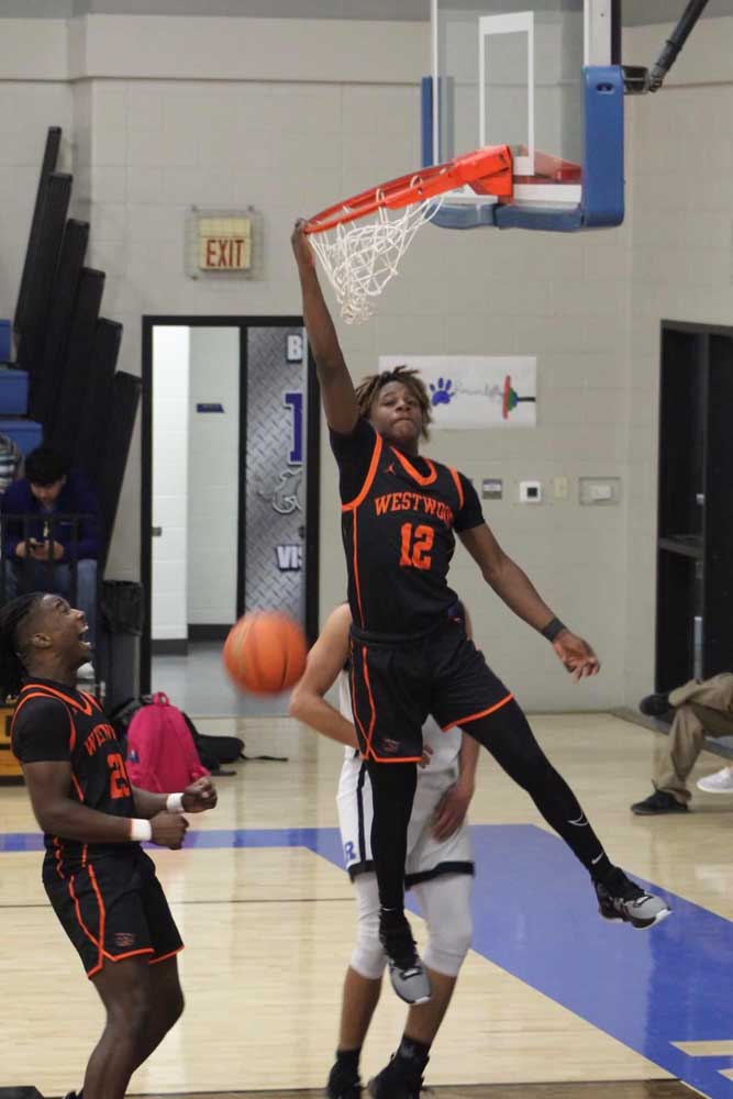 Boys Basketball Notebook: Palestine Westwood freshman Kavian Bryant ...