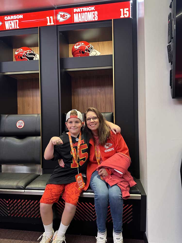 Bullard fifth-grader has unforgettable moment with Patrick Mahomes ...