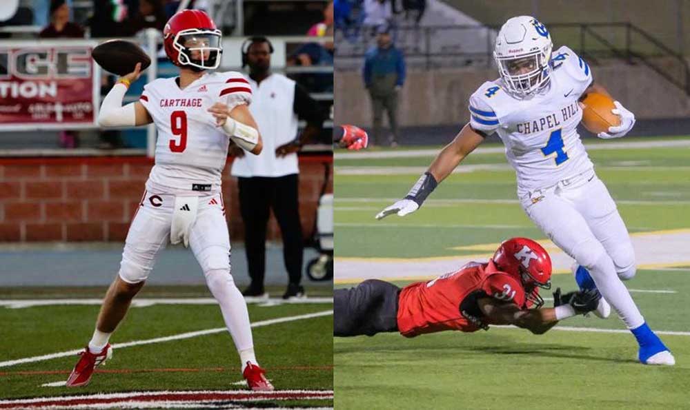 GAME OF THE WEEK: Carthage at Chapel Hill | Tyler Morning Telegraph