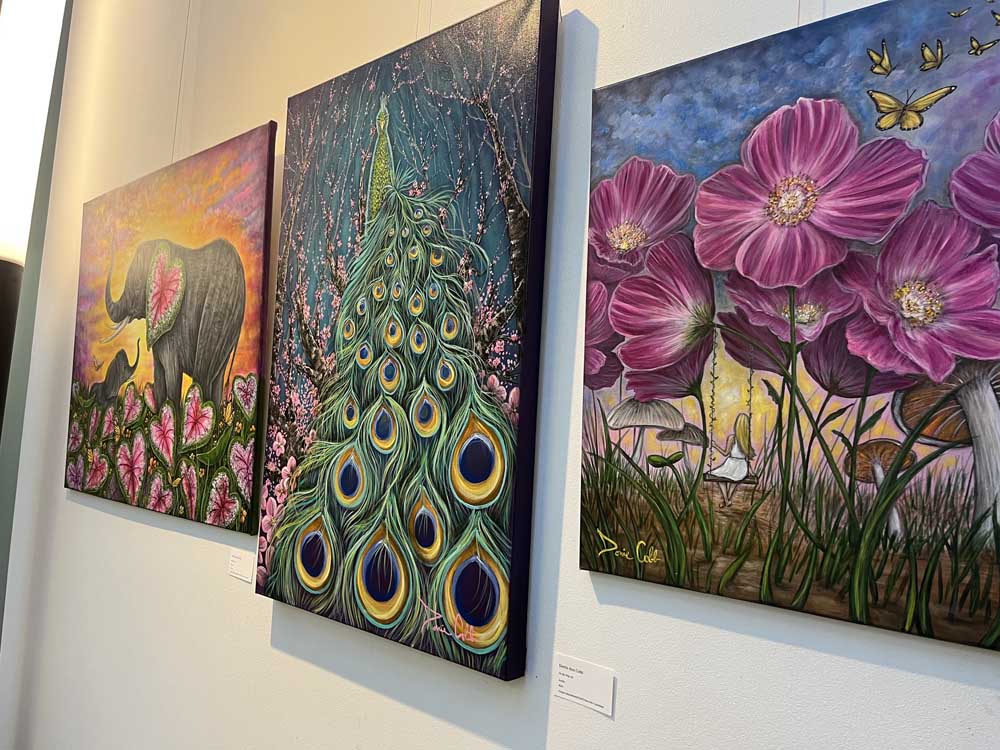 Artist Dorrie Ann Cobb blends faith, nature in exhibit at Gallery Main ...