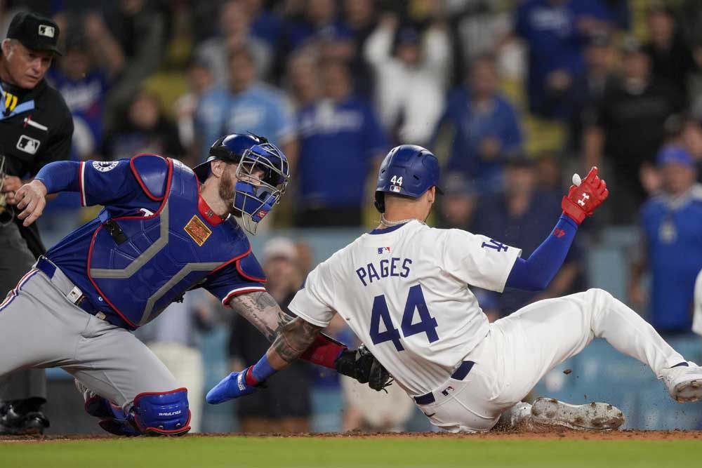 Rangers’ Seager hits homer in return to Dodger Stadium | Tyler Morning ...