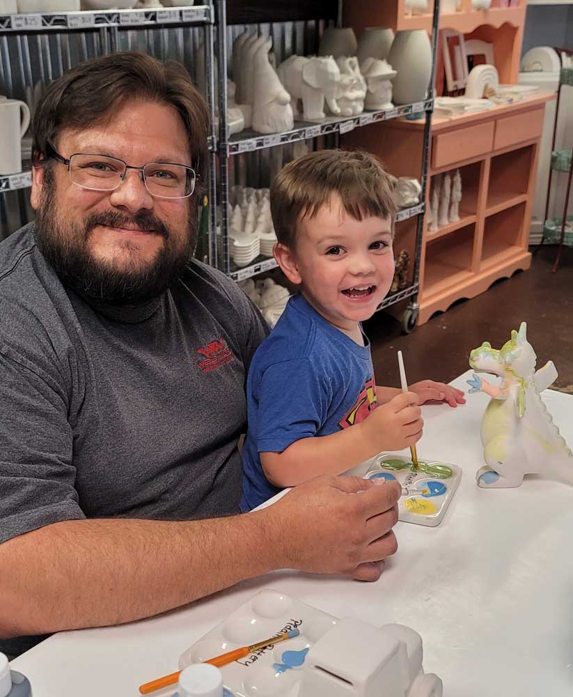 Creative family-fun pottery business celebrates one year under new ...