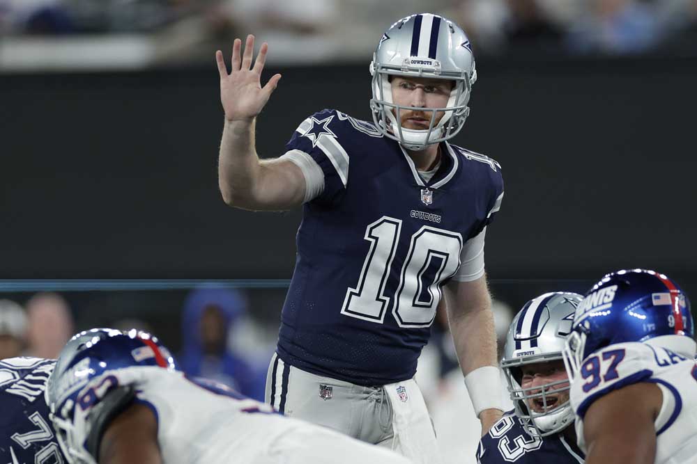 NFL: Rush appears set to start again as Cowboys host Commanders | Tyler ...