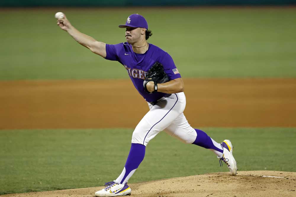 LSU’s Skenes closing in on strikeout record as Tigers head to College ...