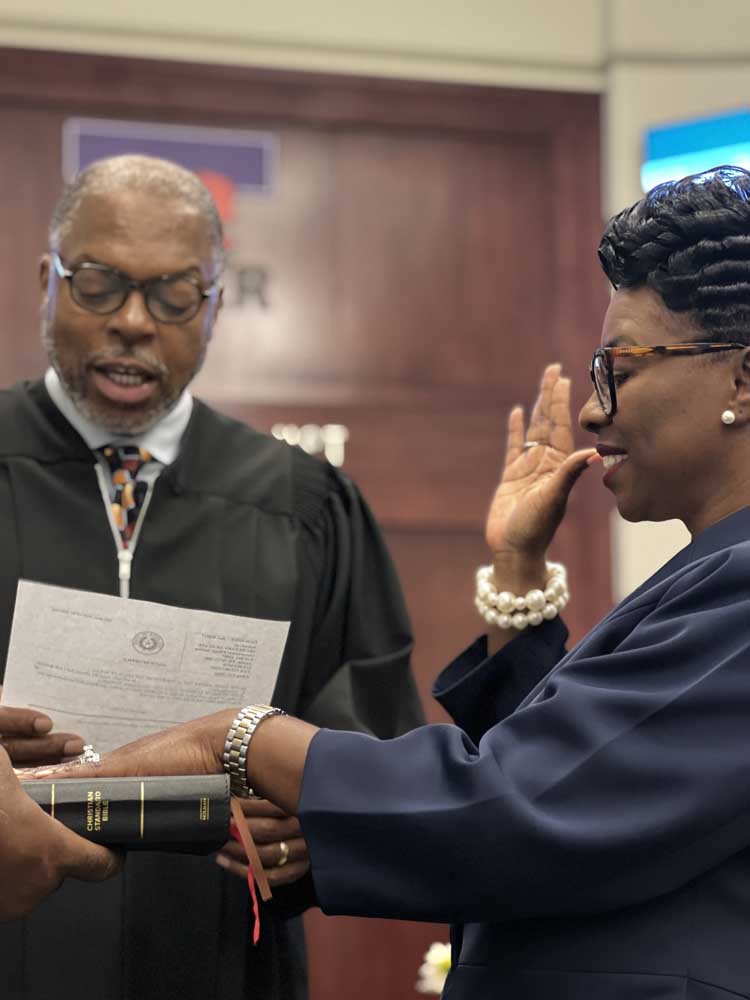 Hawkins sworn in to Tyler City Council as McGee’s six-year tenure ends ...