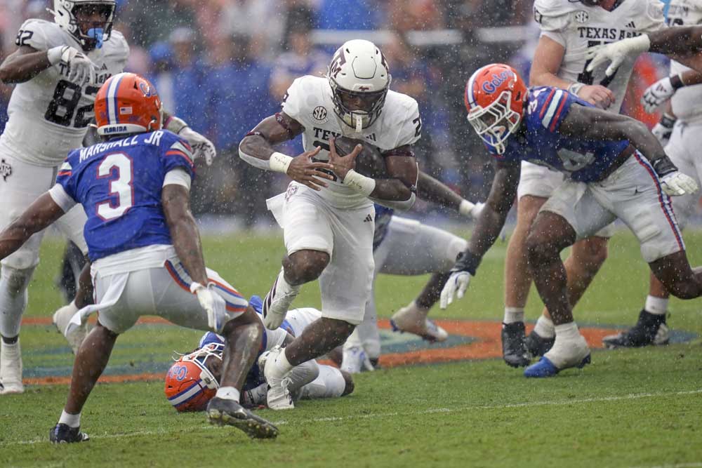 Marcel Reed shines in 1st collegiate start as Texas A&M tops Florida 33 ...