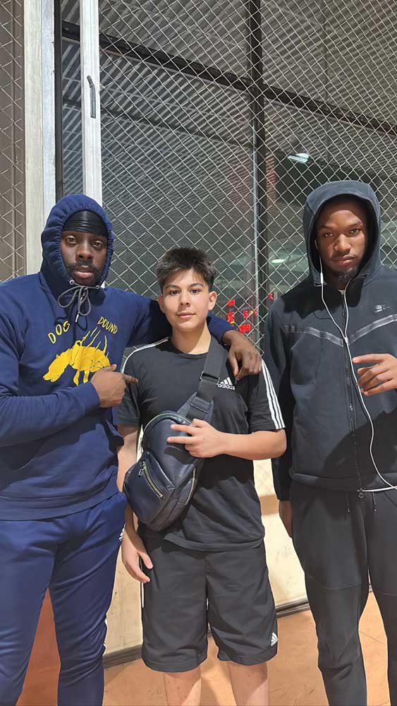 Dyron Anderson starring in pro league in Armenia, focusing on training ...