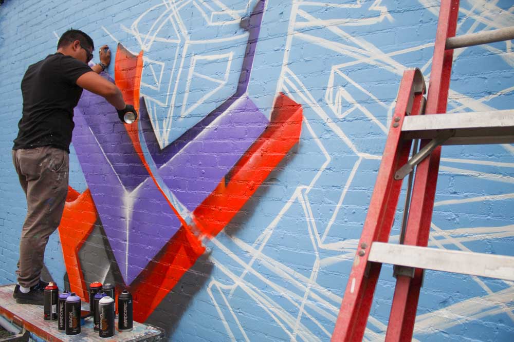 National graffiti crew celebrates 25 years by painting in Tyler | Tyler ...