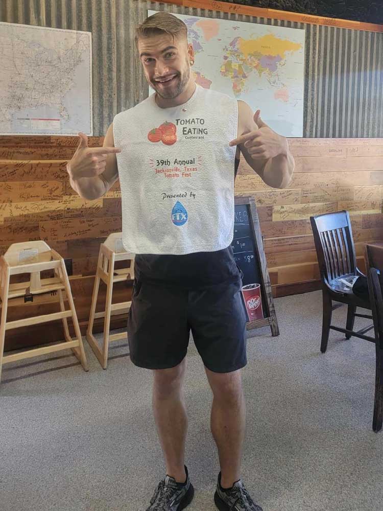 Canadian competitive eater Joel Hansen devours East Texas | Tyler ...