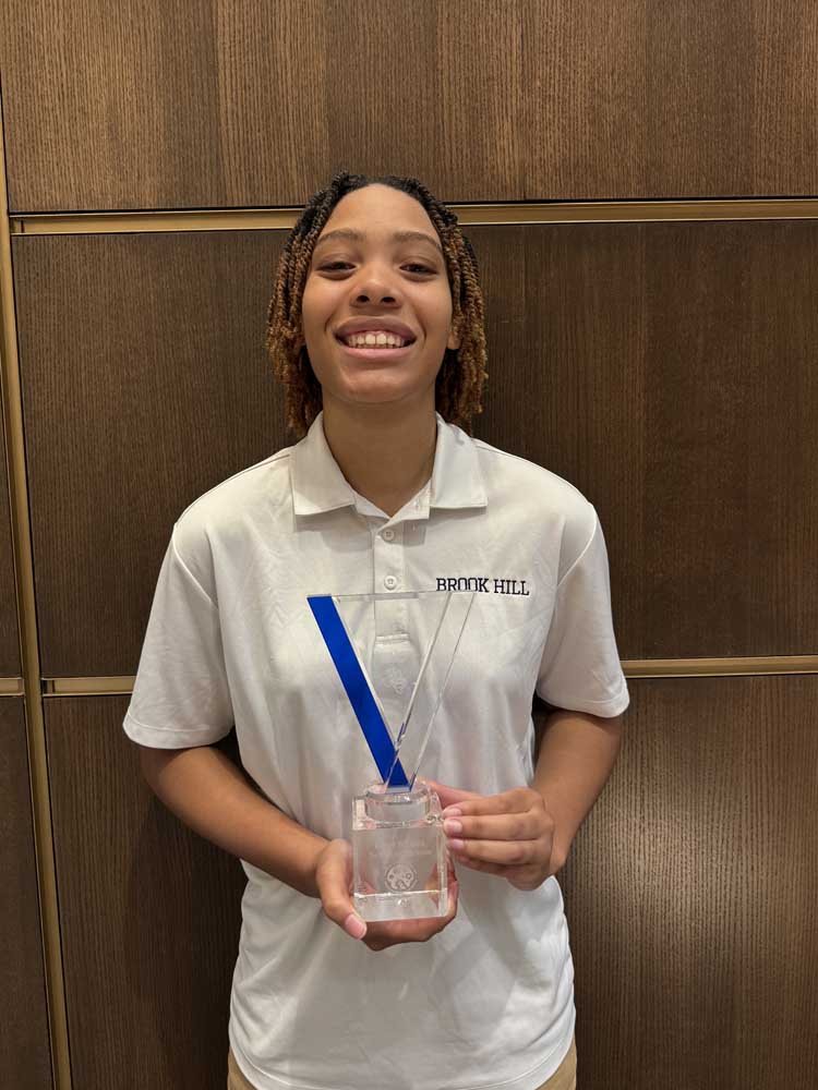 Brook Hill’s Indeya Williams receives Female Athlete of the Month award ...