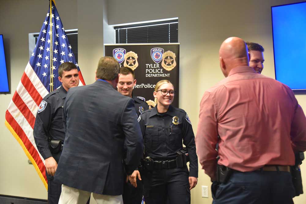 PHOTOS: Tyler Police Department Badge Ceremony | Tyler Morning Telegraph