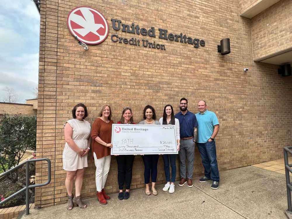 PATH nonprofit in Tyler receives $20,000 grant from United Heritage ...