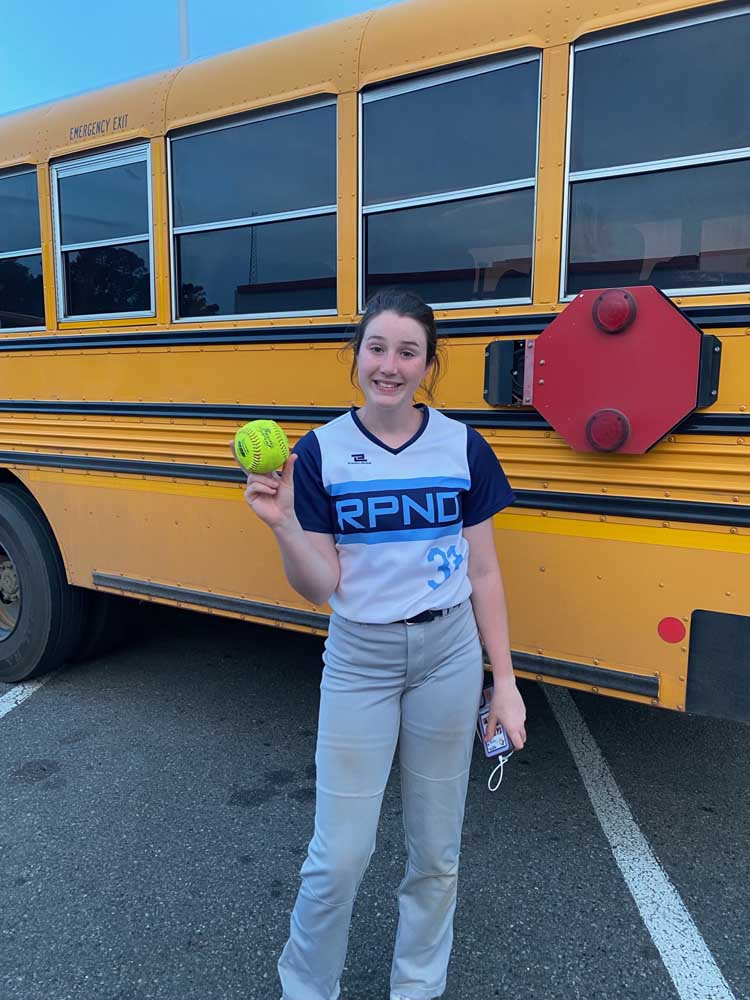 West Rusk’s Piper Morton breaks sister’s school record for home runs in ...