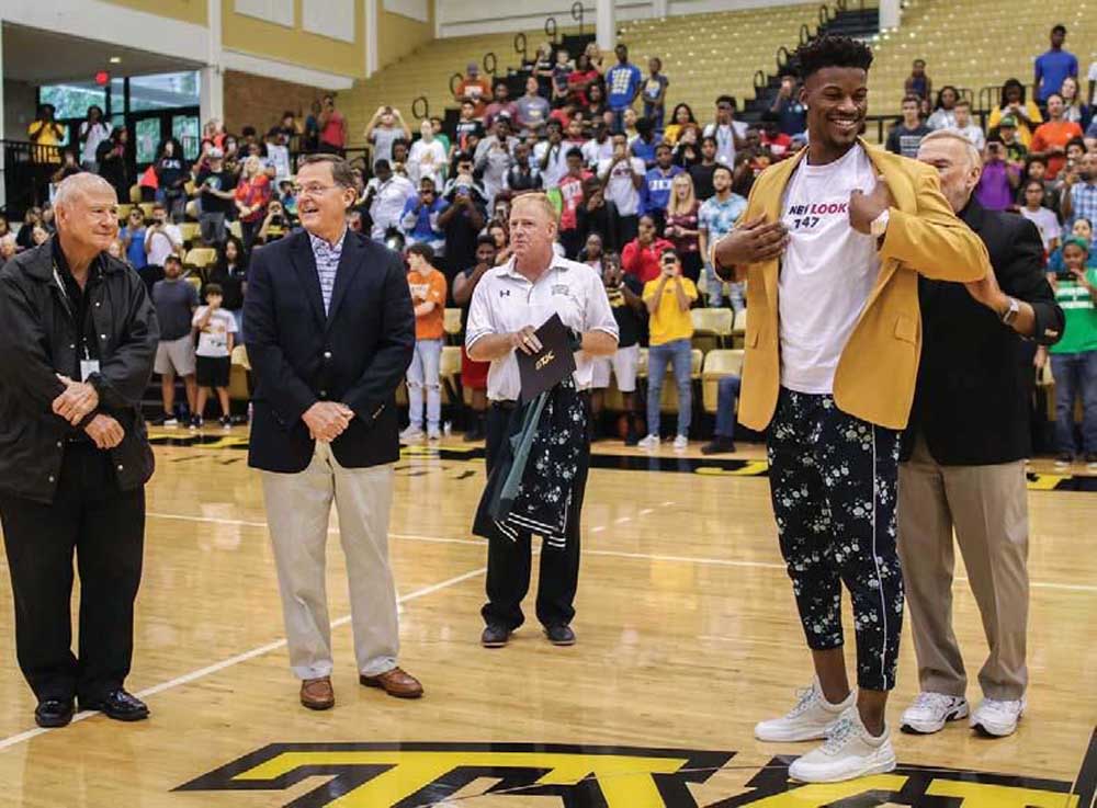 NBA All-Star Jimmy Butler lauded by TJC and Rose City | Tyler Morning ...