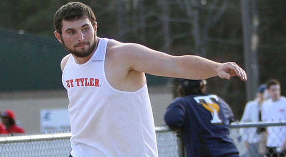 UT Tyler’s Thompson places fifth in discus | Tyler Morning Telegraph