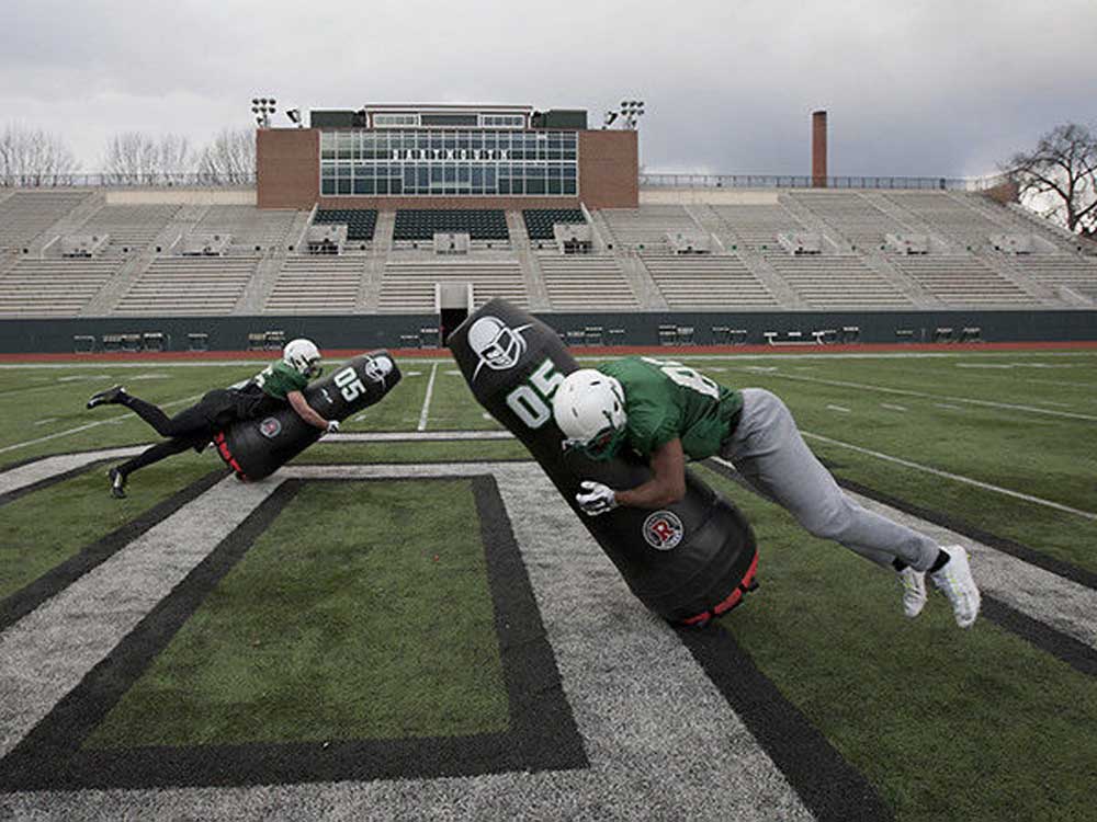 The remote-controlled tackling dummy that might save football | Tyler ...