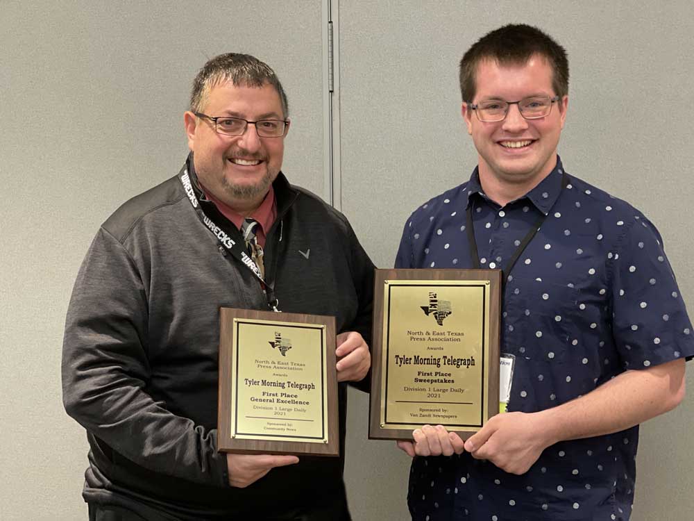 Tyler Morning Telegraph earns Newspaper of the Year at NETPA convention ...