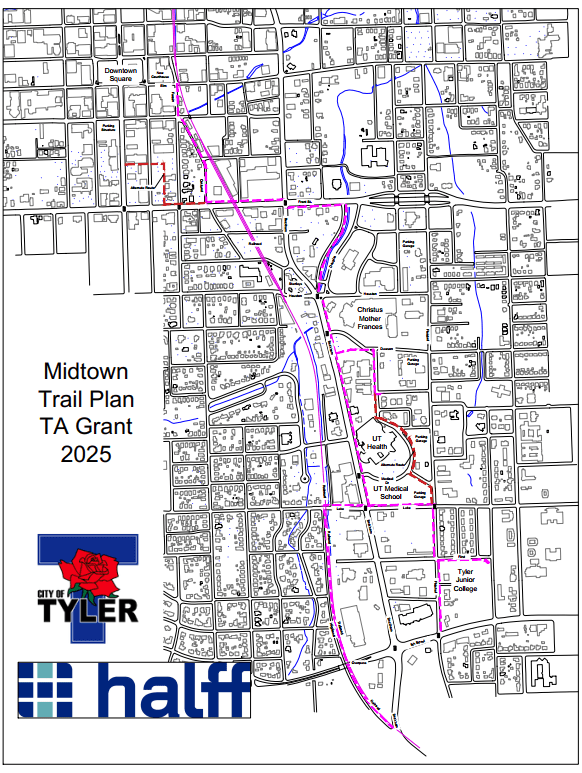 City of Tyler to connect downtown, hospitals, TJC through shared use ...