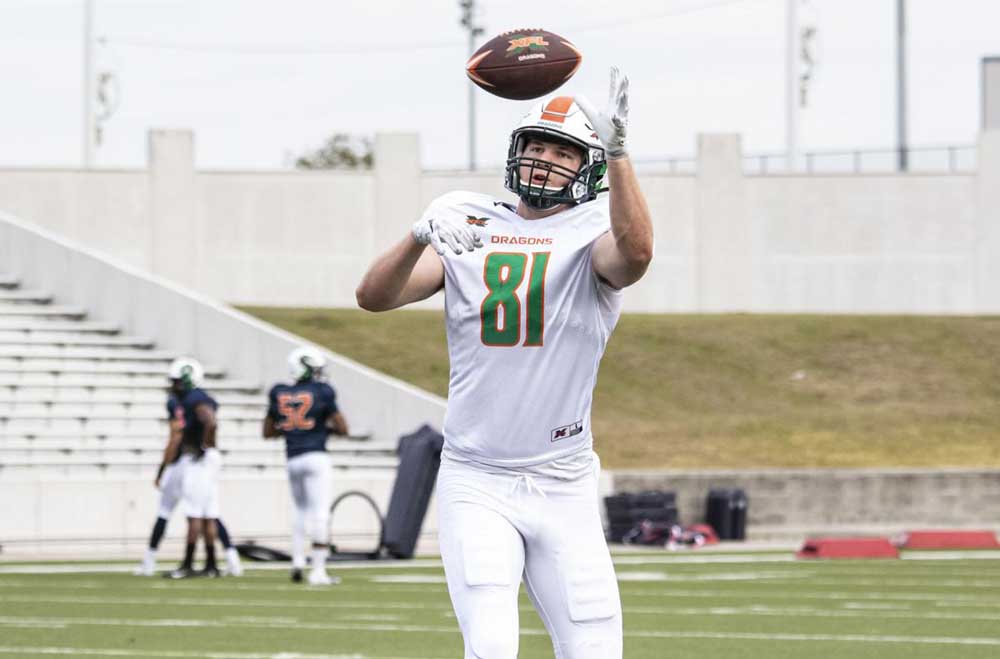 Longview’s Colin Jeter set for return to football in XFL debut | Tyler ...