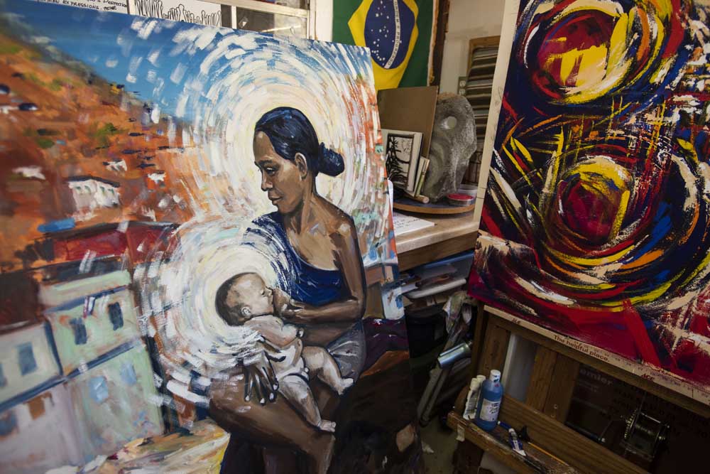 Artist Daniela Matchael uses vibrant art to tell stories | Tyler ...