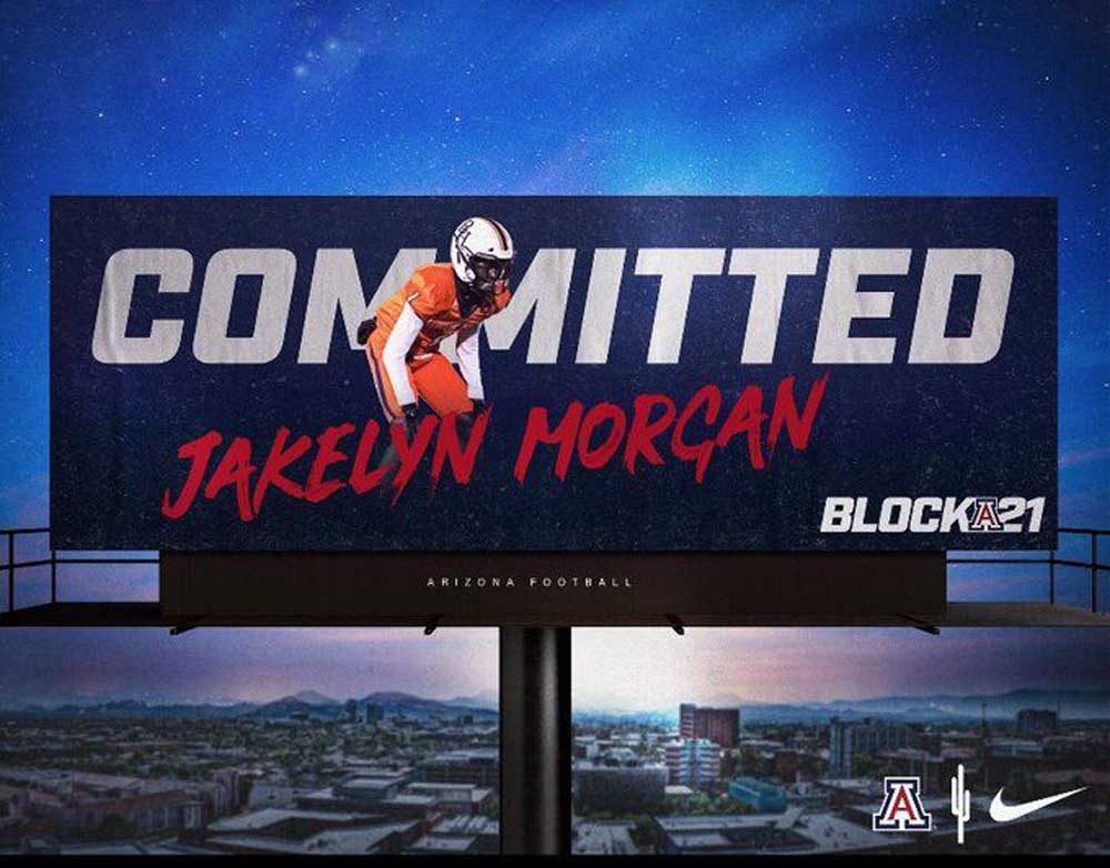 Tyler Legacy DB Jakelyn Morgan flips commitment from UNLV to Arizona ...