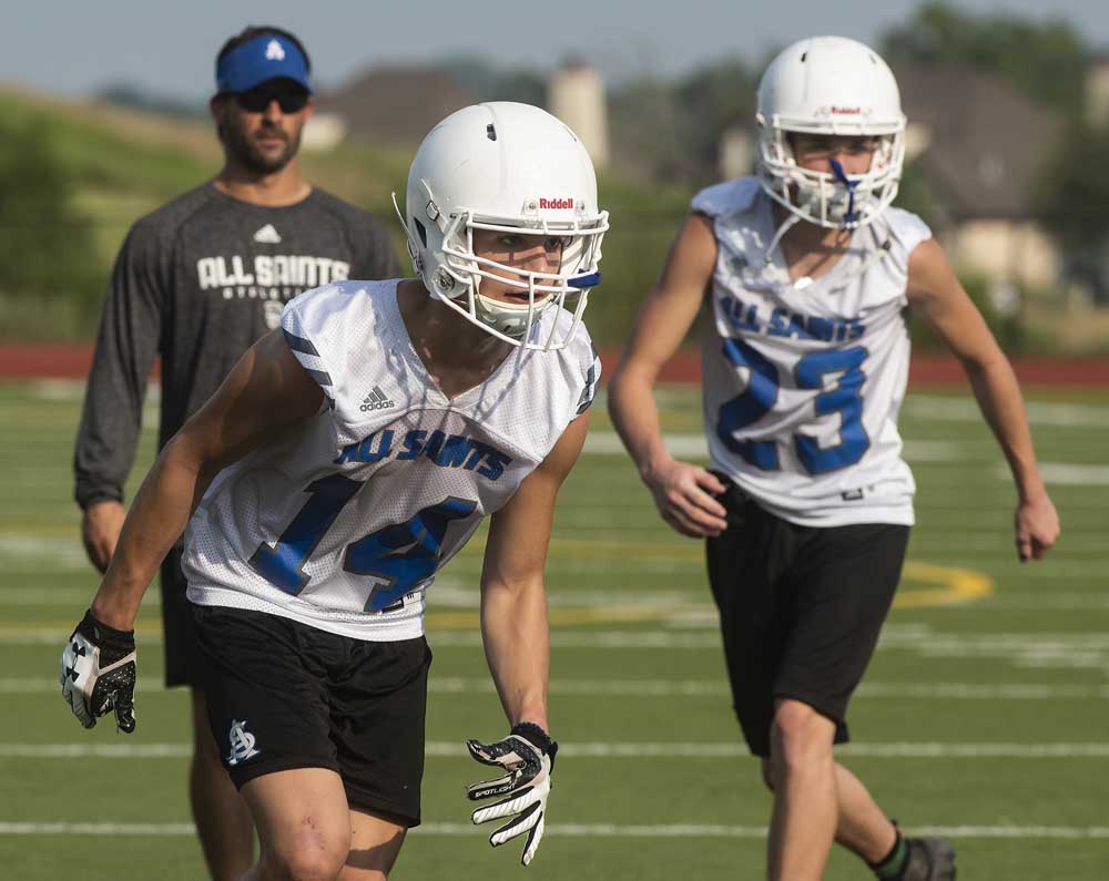 August Football: All Saints football hits practice field | Tyler ...