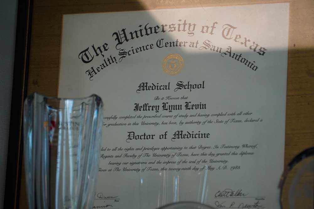 Dr. Jeffrey Levin celebrates three decades of service and a lifetime of ...