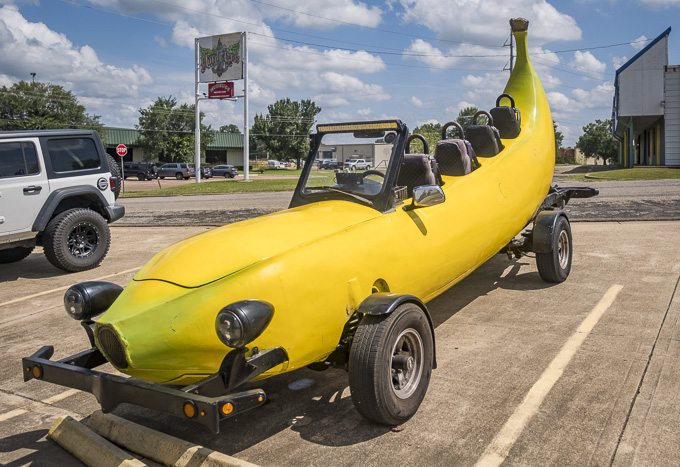 Big Banana Car peels into East Texas — and folks are feasting their ...