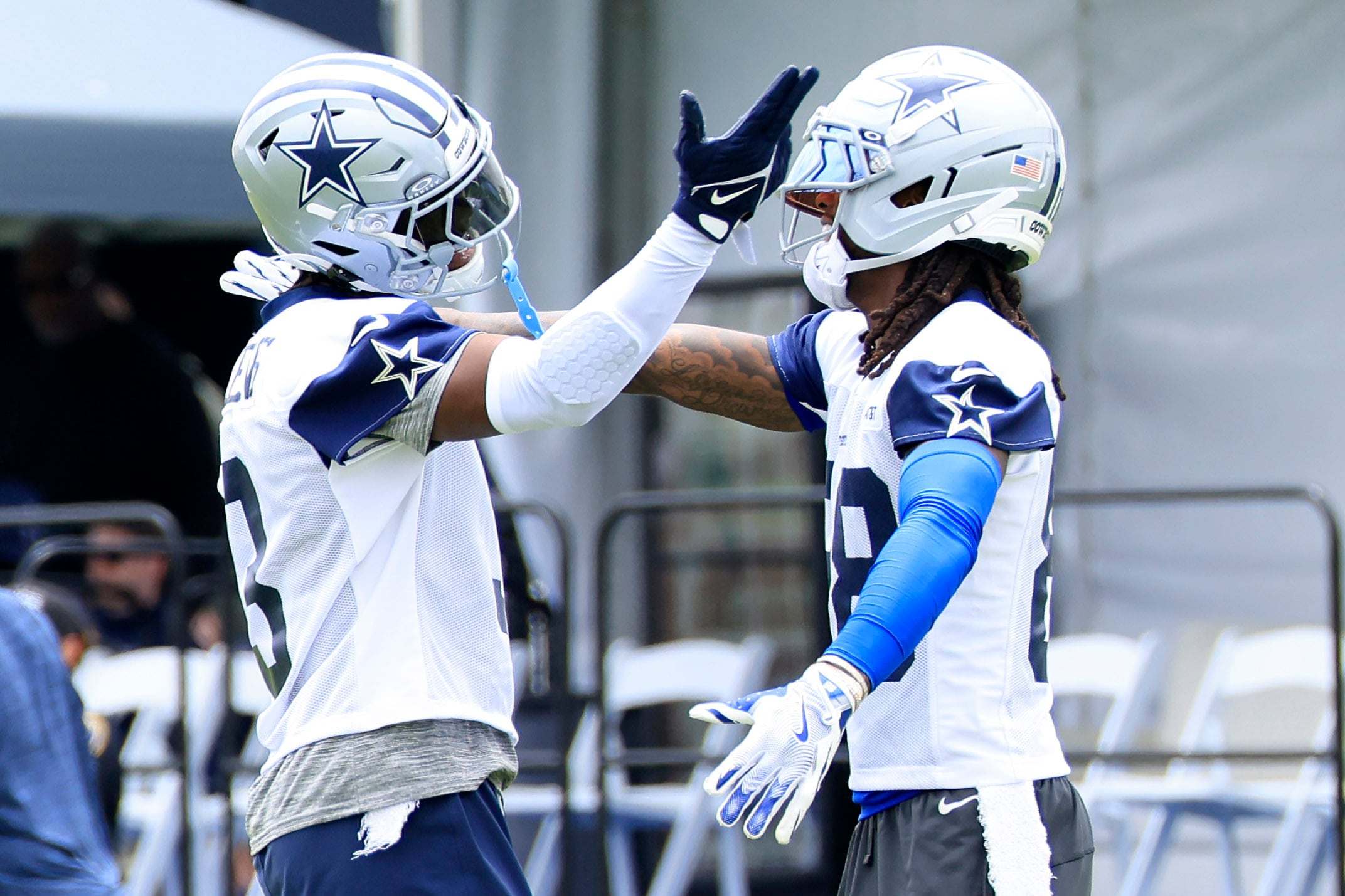 Cowboys training camp: George Pickens, rookie defender drawing early ...