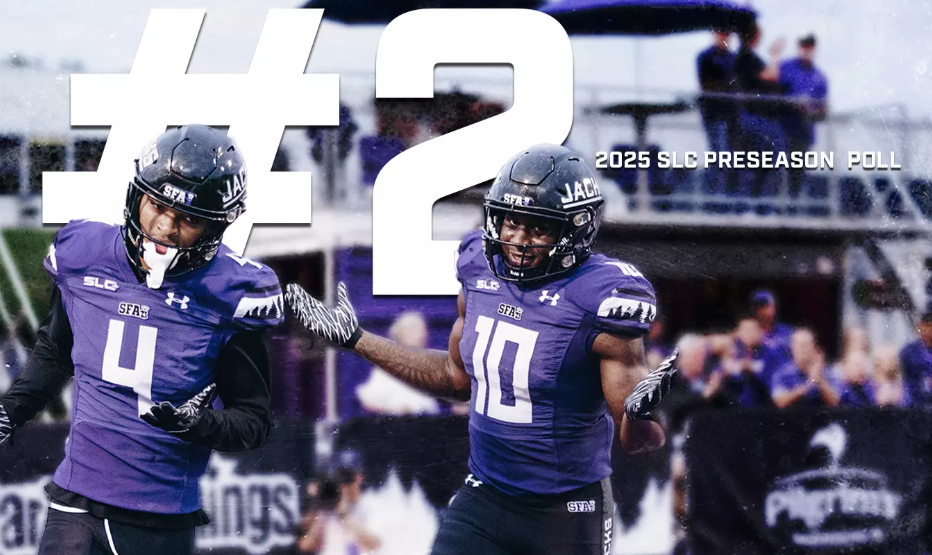 SFA second in preseason SLC grid poll | Tyler Morning Telegraph