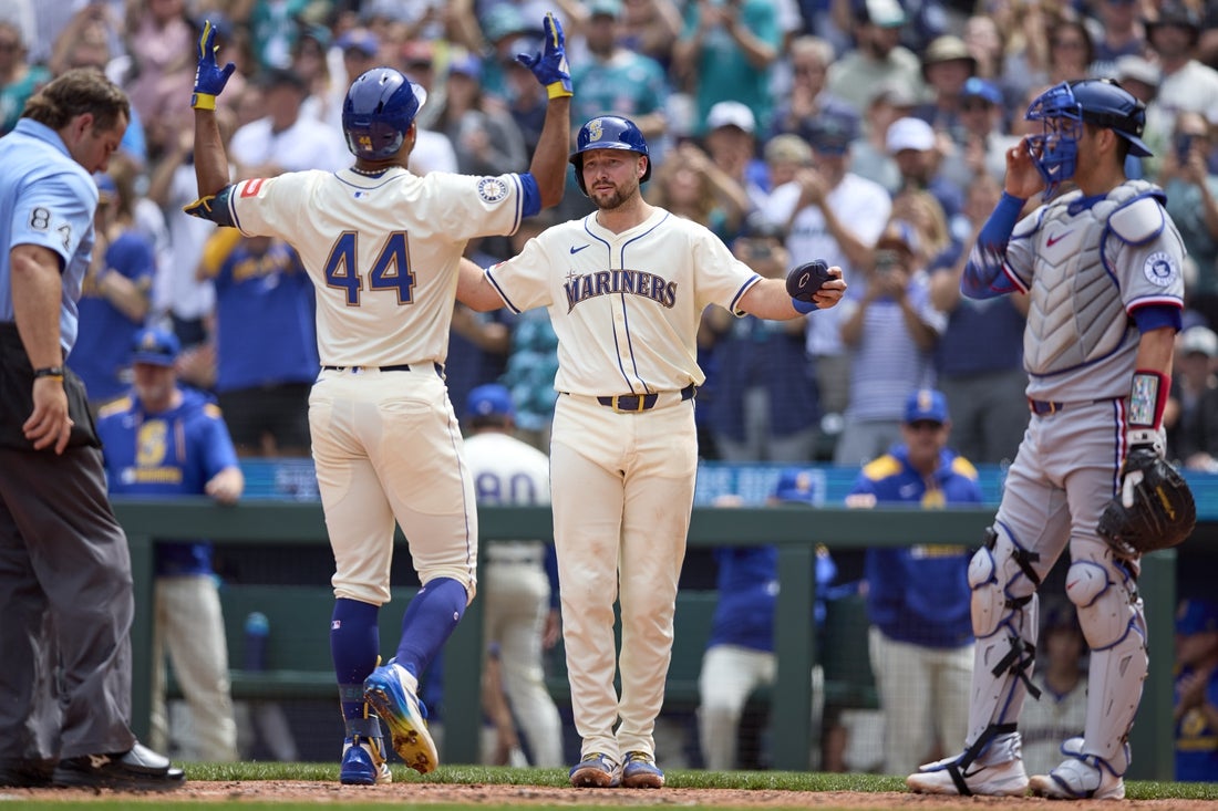 Rodriguez hits 100th career homer as Mariners edge Rangers | Tyler ...