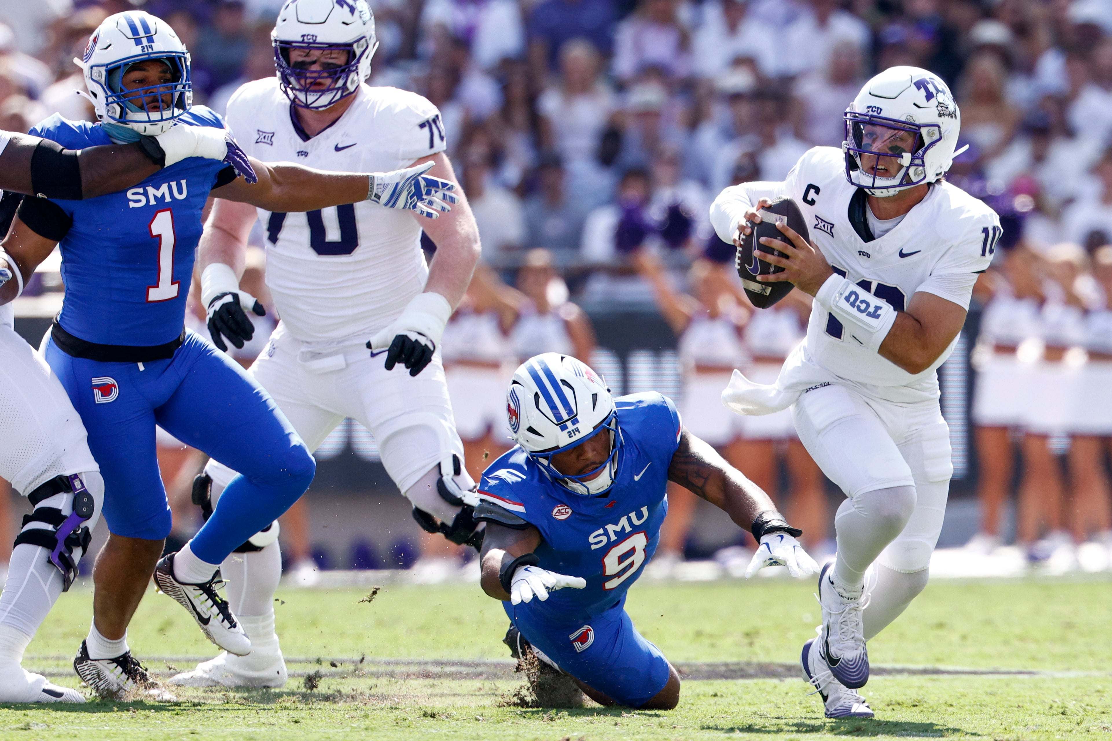 Hoover (5 TDs), TCU upend SMU, win ‘Iron Skillet’ | Tyler Morning Telegraph