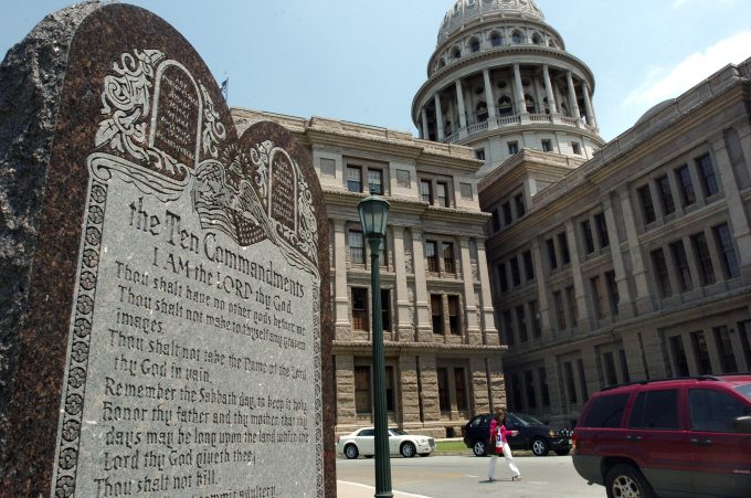 North Texas families sue to block Ten Commandments law, take down ...