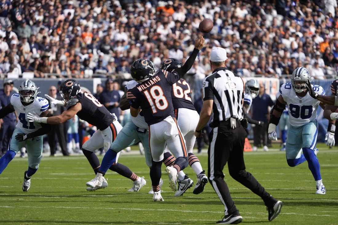 Pick-happy Bears down Dallas behind Caleb Williams’ 4 TD passes | Tyler ...