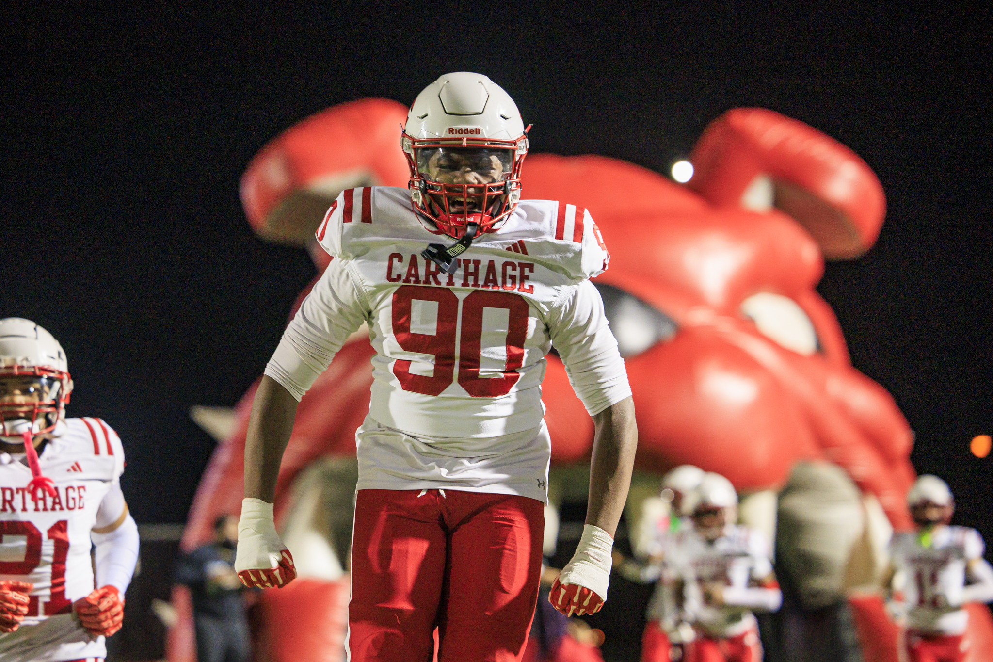 No. 1 Carthage clamps down on No. 3 Brock for 49-21 victory on Scott ...