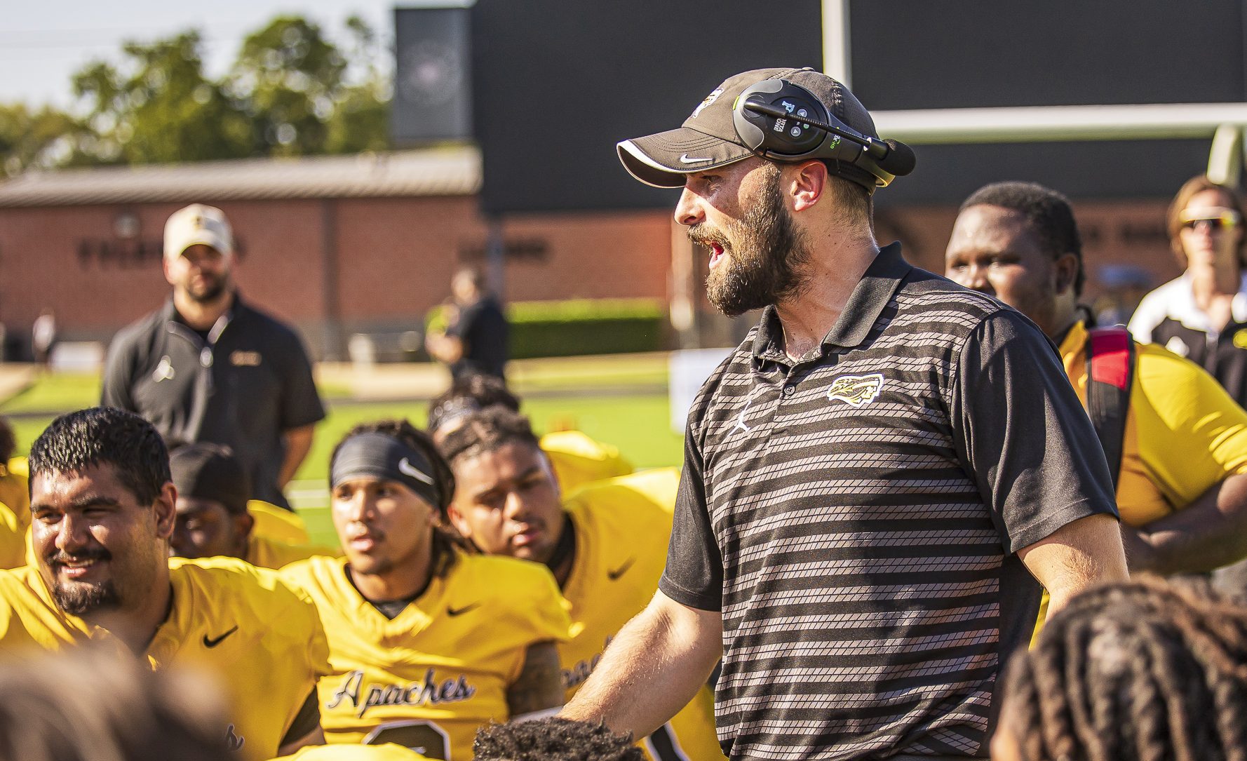 SWJCFC Champions: TJC — Apache Coach Tanner Jacobson, Gentz Hilburn ...